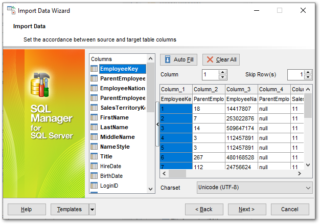 Online Documentation for SQL Manager for SQL server | SQLManager